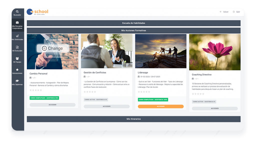 School – Explore Team Management